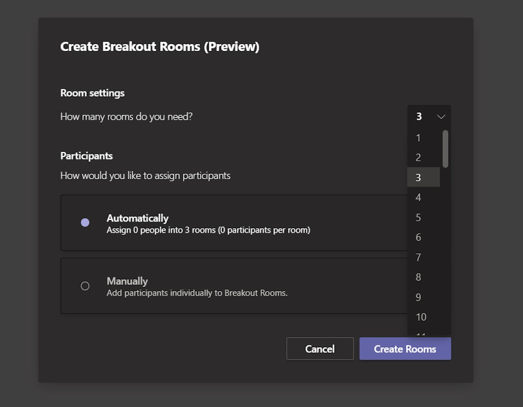 FAQ on setting up breakout rooms in Teams | Implement